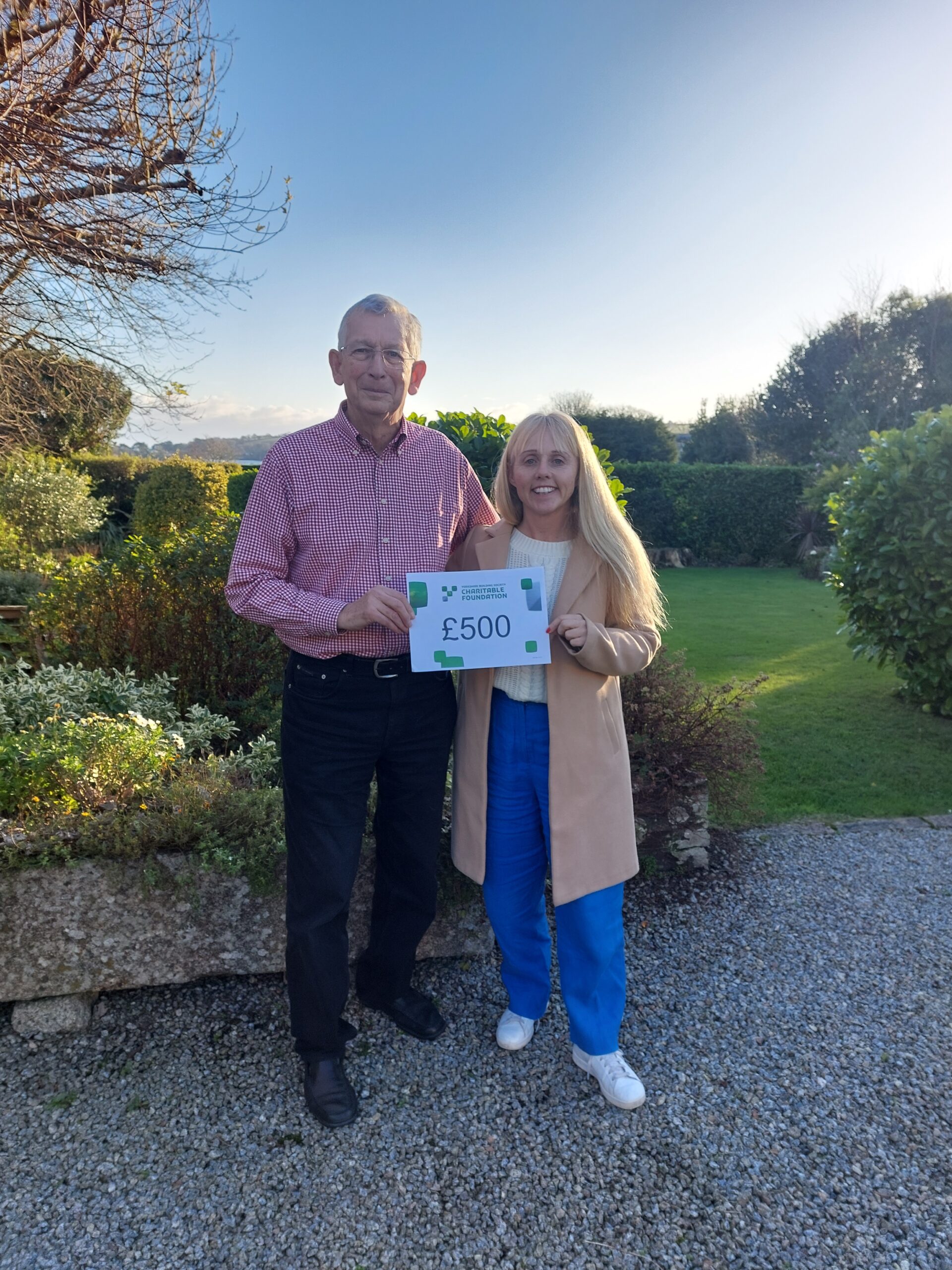 Cornwall Arthritis Trust charity receives donation from Yorkshire ...