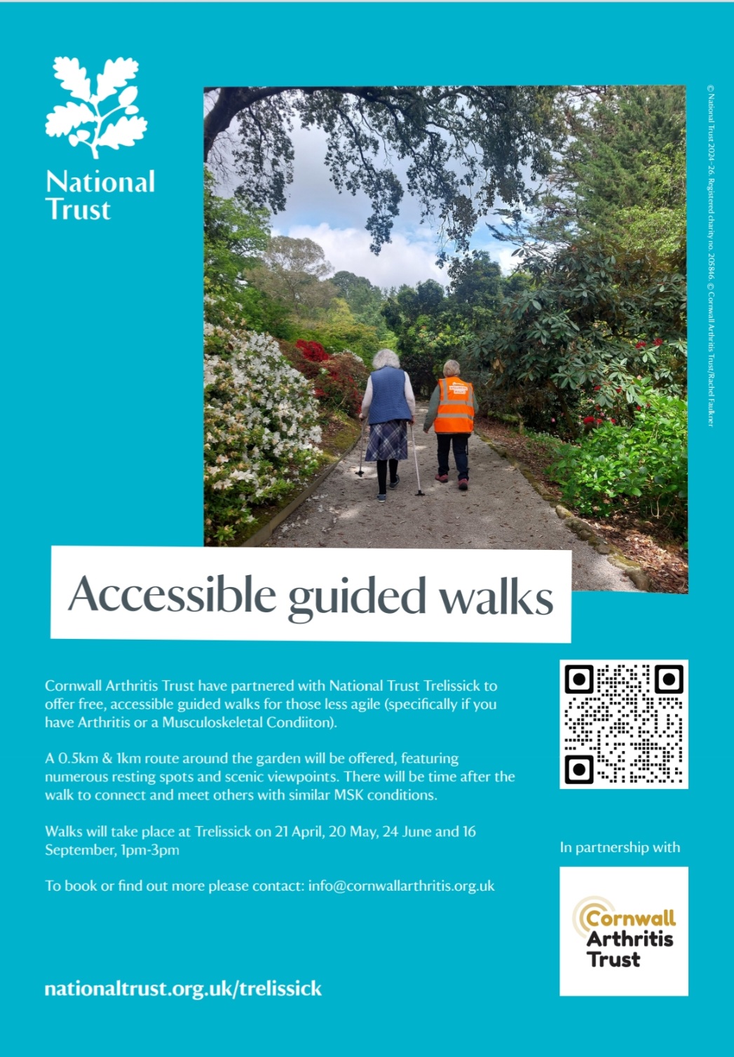 2026 Accessible Guided Walks - Cornwall Arthritis Trust